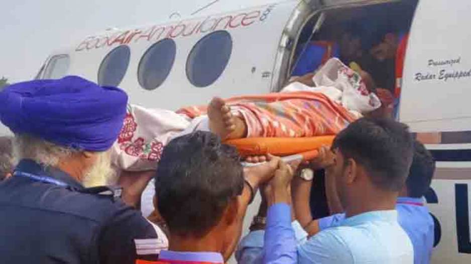 The National Disaster Response Force NDRF inspector Manoranjan Das who ...