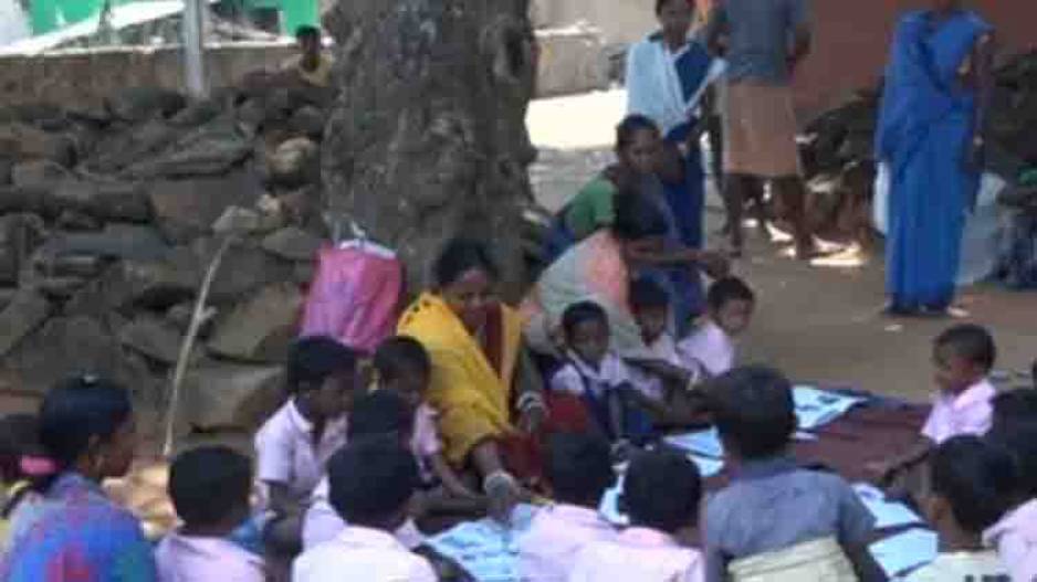 It is now over 20 years that the Anganwadi centre at Jadipada village ...