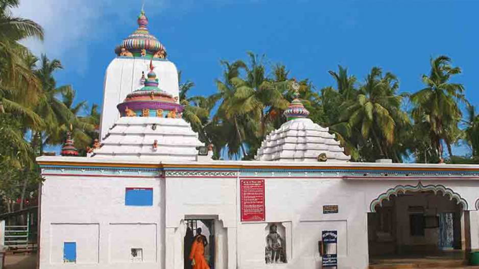 The famous shakti shrine of Maa Biraja a form of Goddess Durga situated ...