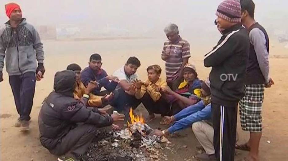 Cold wave conditions continued unabated in several parts of north India ...