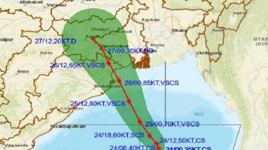 Cyclone ‘Yaas’: Get Details On Landfall, Rain-Wind Warnings And Areas ...
