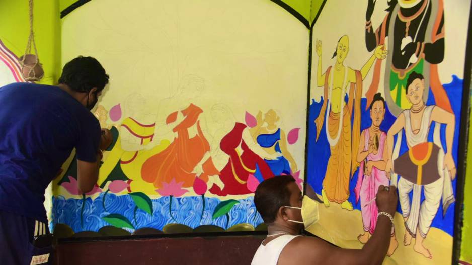 Welcome To Raghurajpur: Murals In Puri's Heritage Village A Visual ...