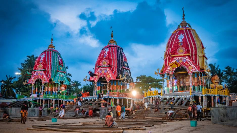 Bahuda Jatra 2021 Pictures: Homecoming Of Lord Jagannath & His Siblings