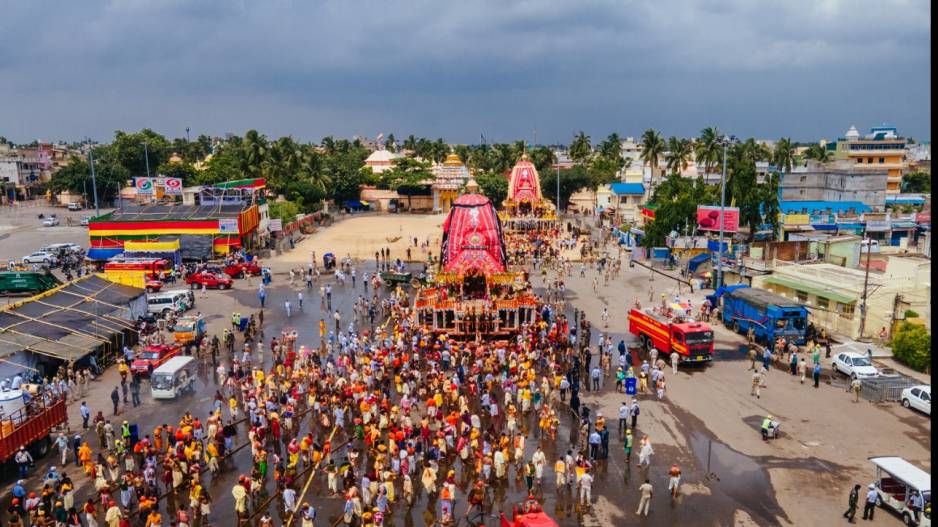 Bahuda Jatra 2021 Pictures: Homecoming Of Lord Jagannath & His Siblings