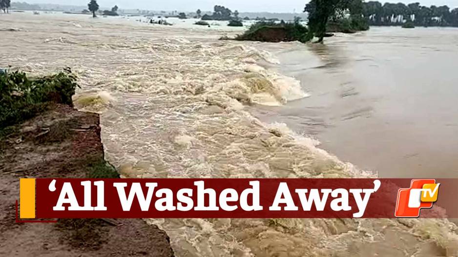 Flood Threat In Odisha: Jalaka River Flows Over Danger Mark