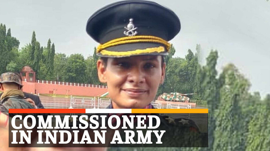 OTA Passing Out Parade Jyoti Nainwal Wife of Martyr Naik Deepak Nainwal ...