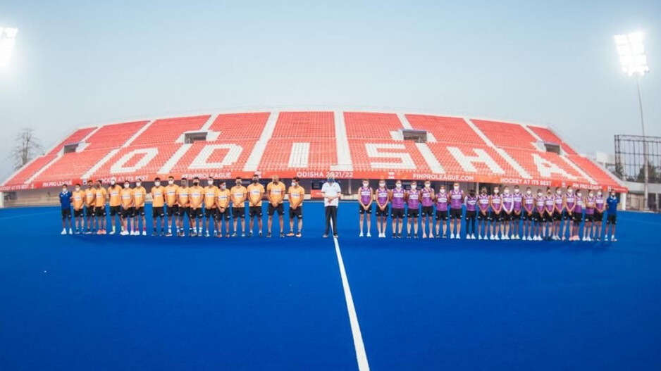 CM Naveen Reviews India First Indoor Athletic Stadium Project In ...