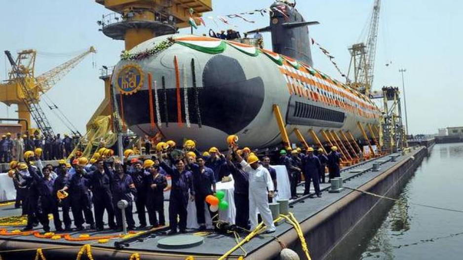 INS Kalvari commissioned to boost security