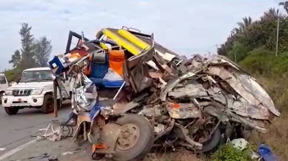 In a major road mishap, at least 13 people, including 11 women, were ...