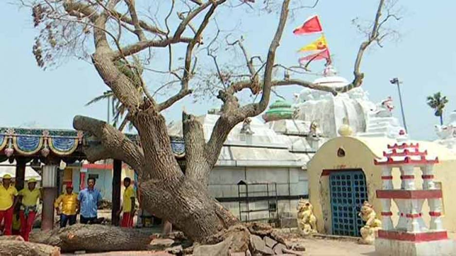 It s not the world famous Jagannath temple that witnessed huge damages ...