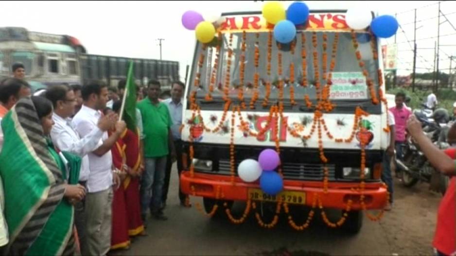 Bus Service Launched To Malnutrition Hit Nagada bus-service-launched-to-malnutrition-hit-nagada