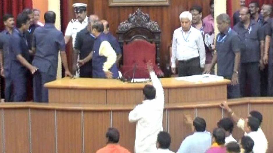 The Odisha Assembly for the second consecutive day on Tuesday witnessed ...