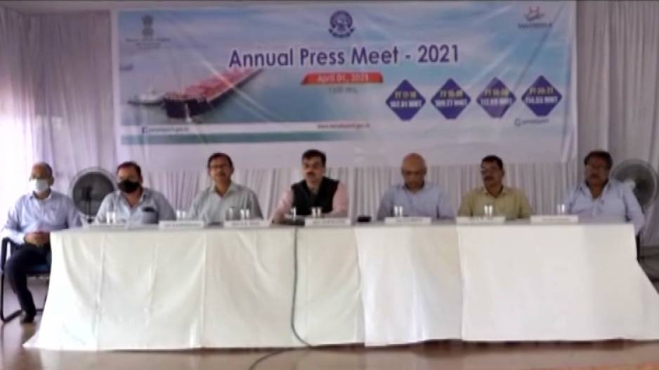 In a rare feat Paradip port handled a record volume of 114 5 million ...