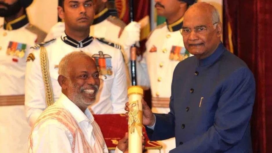 Renowned social worker and Padma Shri awardee Devarapalli Prakash Rao ...