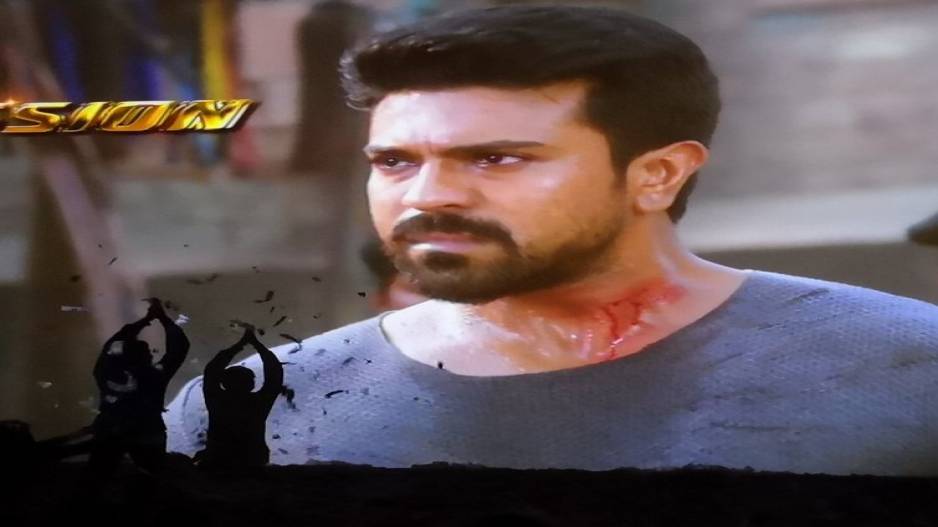 RRR movie today unveiled the first look of Ram Charan as Alluri Sita ...