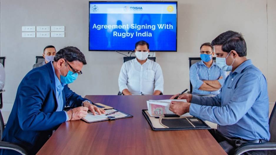 The Odisha government and the Indian Rugby Football Union IRFU on ...