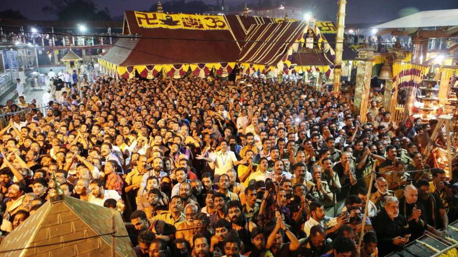 Huge rush at Kerala's Sabarimala temple