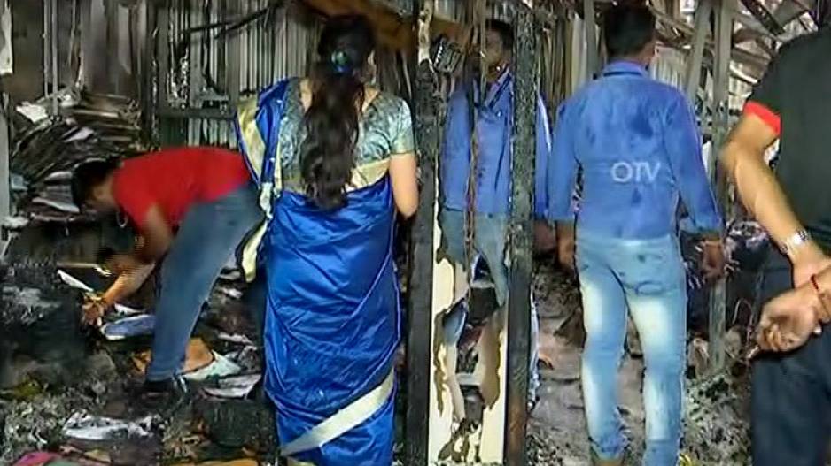 The fire that broke out at Sun Hospital in Cuttack yesterday was caused ...