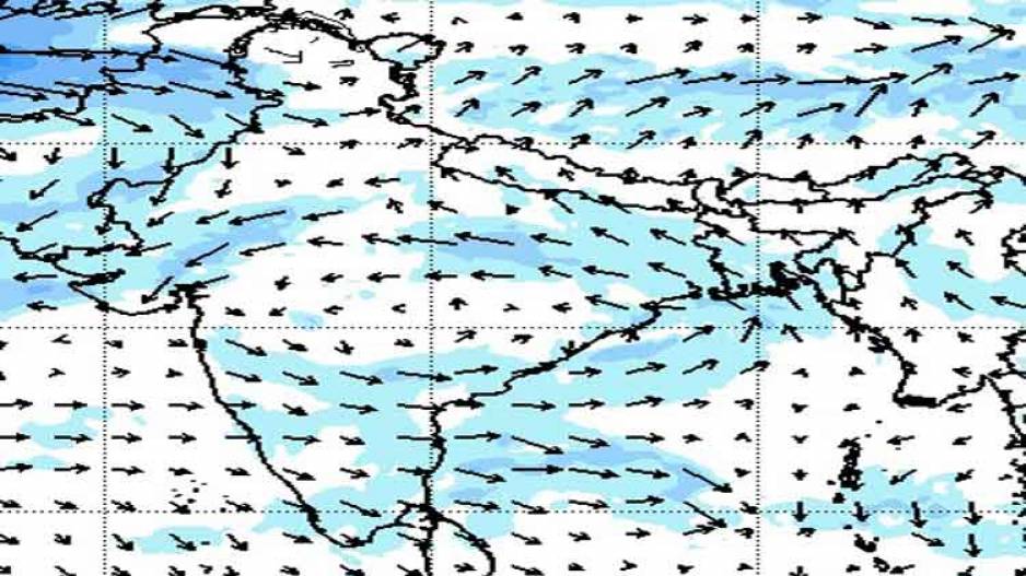 The weather charts of US based Climate prediction Centre shows a low ...