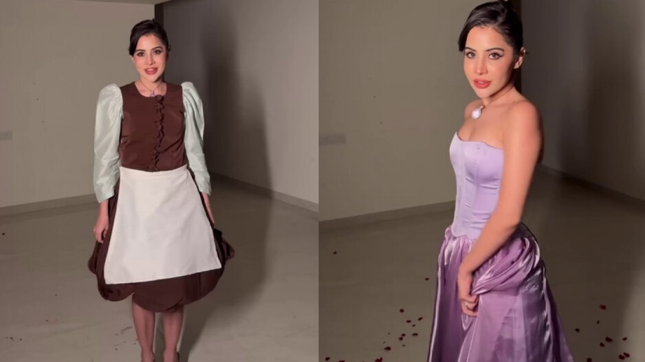 Urfi Javed Videos: Urfi Javed Wows the internet with Magical Cinderella ...