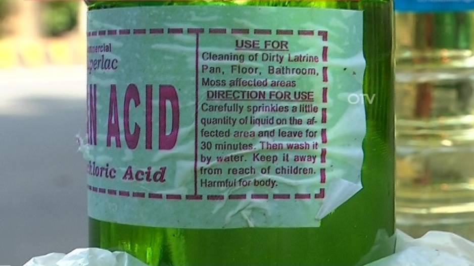 Woman throws acid on husband after fight over coming home late