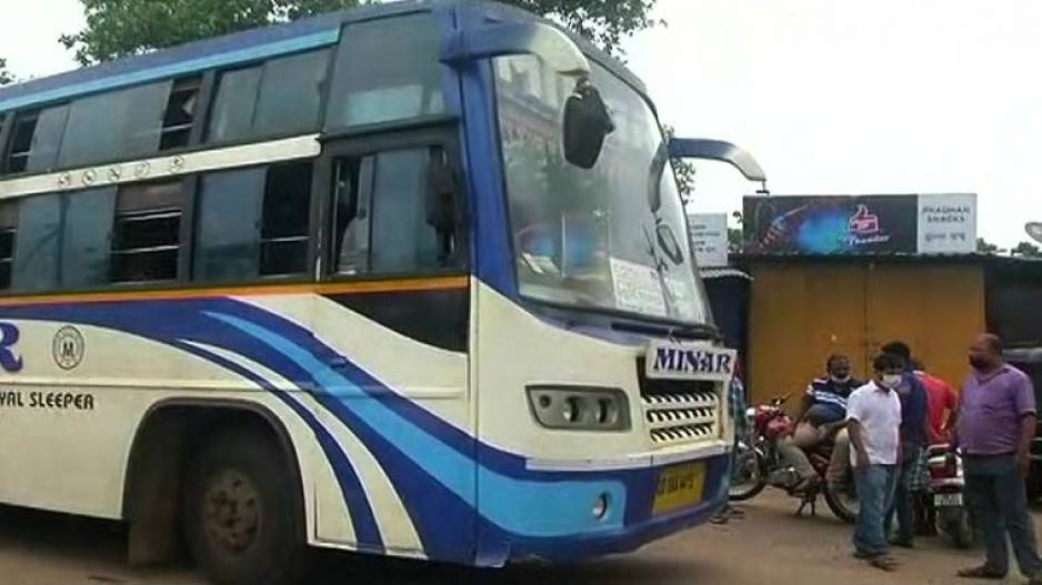 Private buses finally resumed their operation in Odisha on Thursday ...