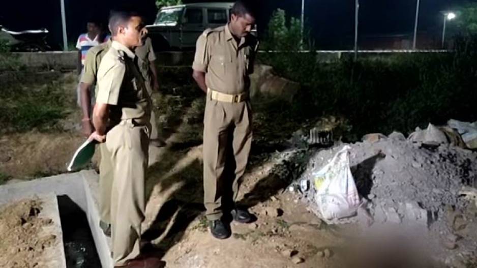 Police today recovered the mutilated body of a baby girl from inside ...