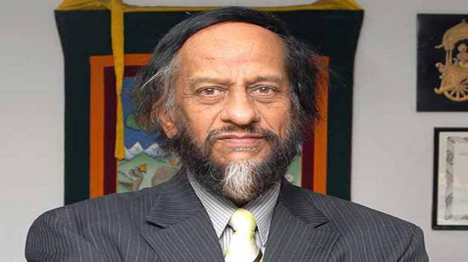 R K Pachauri, a former chief of The Energy and Resources Institute ...