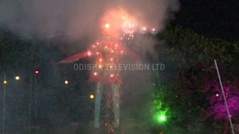 Ravan Podi across Odisha marks end of Durga Puja celebration