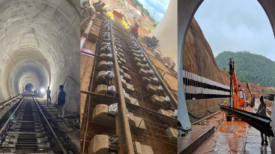 Rail tunnel in Odisha’s Koraput gets advanced ballastless tracks