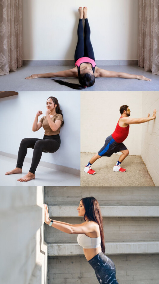 6 Simple Wall Exercises For Overall Health