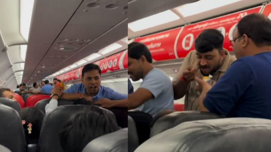 ‘Indians lack basic manners’: Video of Indians’ unruly behaviour inside ...