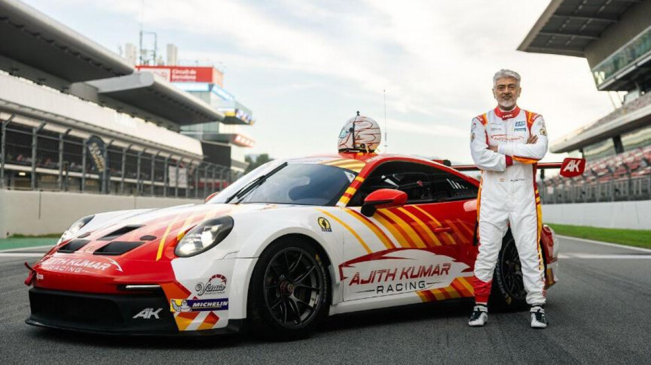 Tamil superstar Ajith Kumar’s Porsche car crashes during race in Dubai ...
