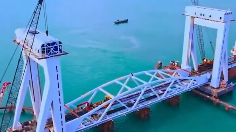 New Pamban Bridge, India’s first vertical lift railway bridge to be a game-changer in rail ...