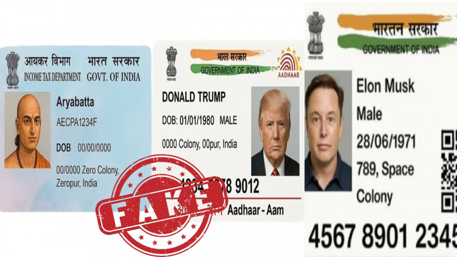 From Aryabhatta to Elon Musk and Donald Trump, AI creates fake Aadhaar ...