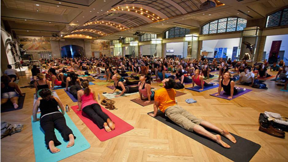 Toronto holds biggest ever yoga event in North America