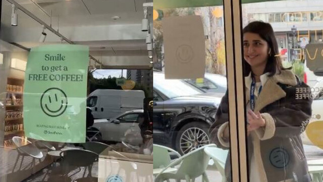 Viral News: In This Café, You Will Get Entry and Free Coffee Only if ...