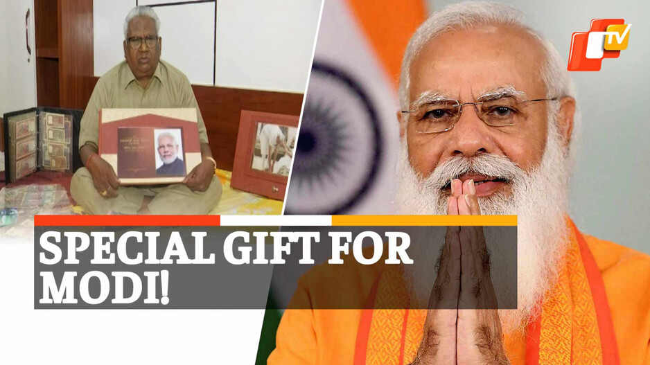 73-Year-Old Odisha Man’s Special Gift For Prime Minister Narendra Modi