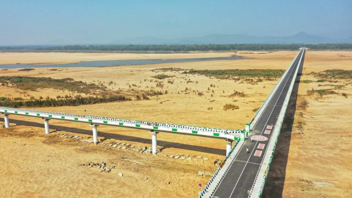 T-Setu: Odisha’s Longest Bridge Over Mahanadi | See Pictures