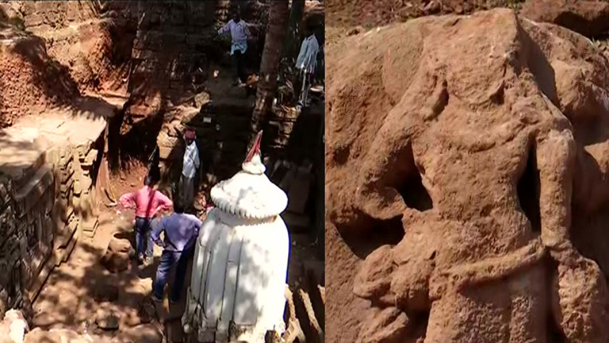 Oldest Lord Vishnu Idol Recovered From Ruins Of Another Ancient Temple ...